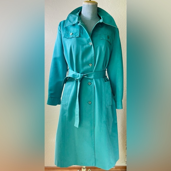 forecaster of boston | Jackets & Coats | Vintage 7s Womens Belted Coat ...